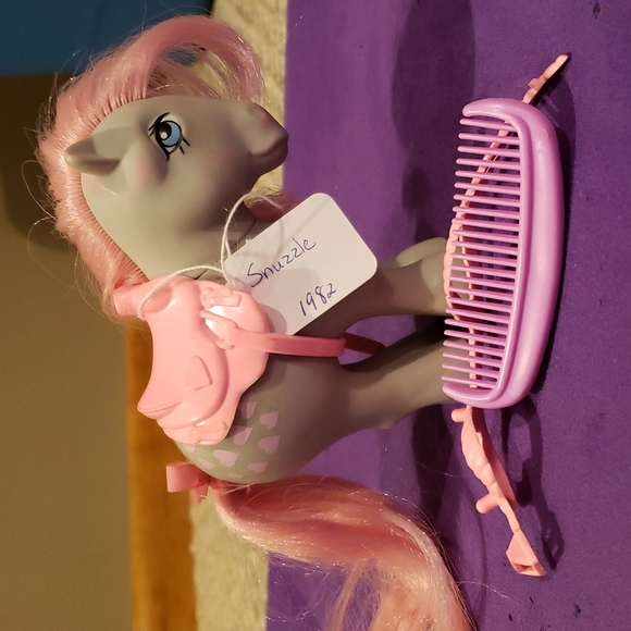Hasbro | Toys | Vintage 982 My Little Pony Snuzzle | Poshmark